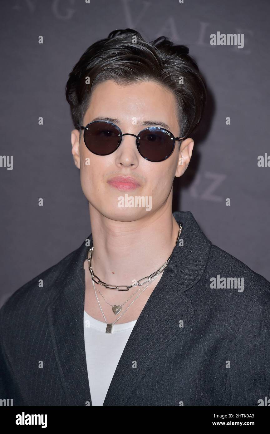 HOLLYWOOD, CA - FEBRUARY 28: Derek Luh at the premiere of STARZ Shining ...