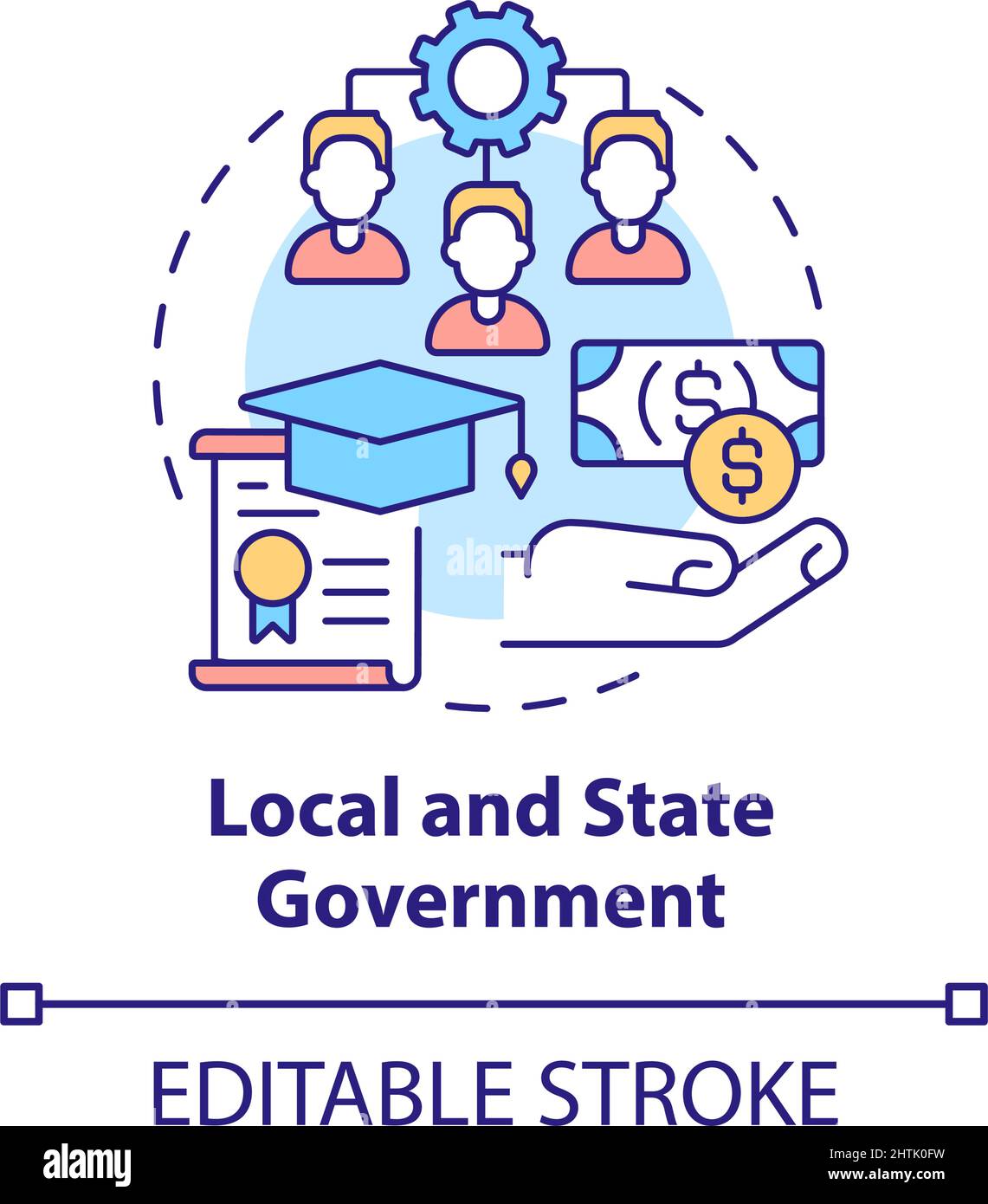 Small local education Stock Vector Images - Alamy