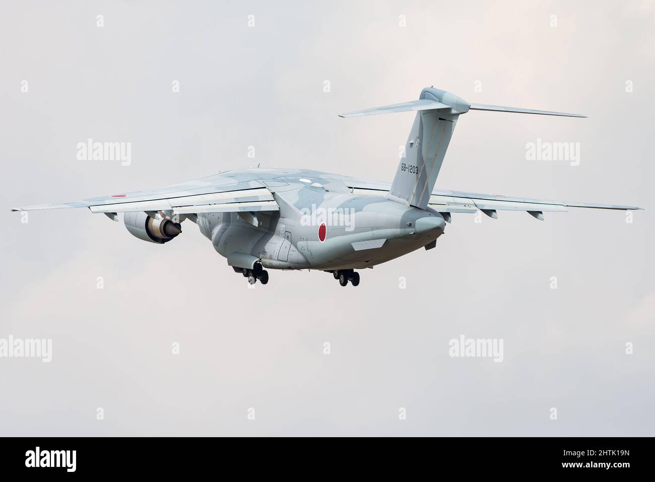 A Kawasaki C-2 military transport aircraft of the Japan Air Self ...