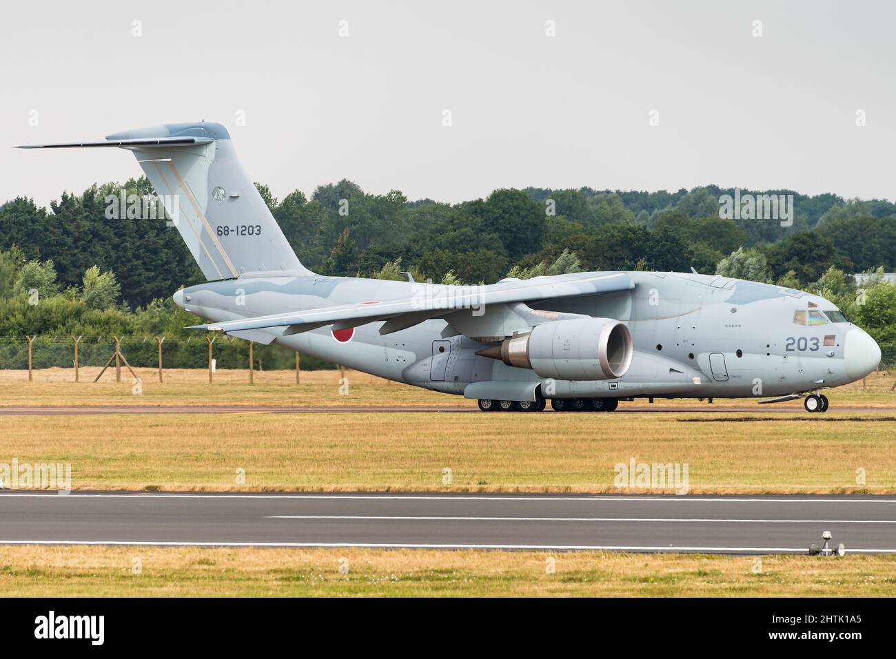 A Kawasaki C-2 military transport aircraft of the Japan Air Self ...