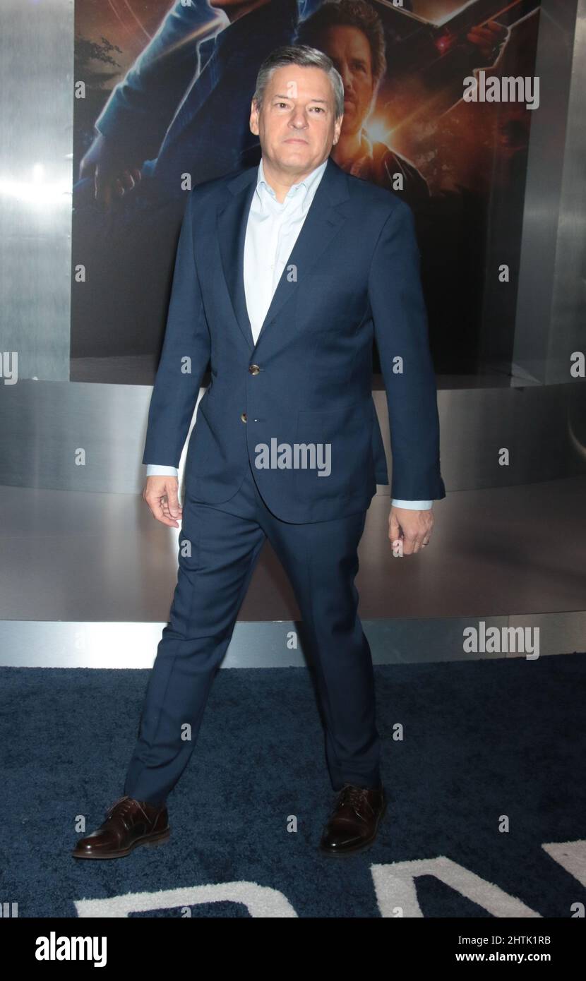 New York, NY, USA. 28th Feb, 2022. Tom Sarandos at the Netflix World ...