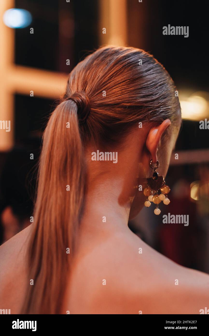 Head shot backstage hi-res stock photography and images - Alamy