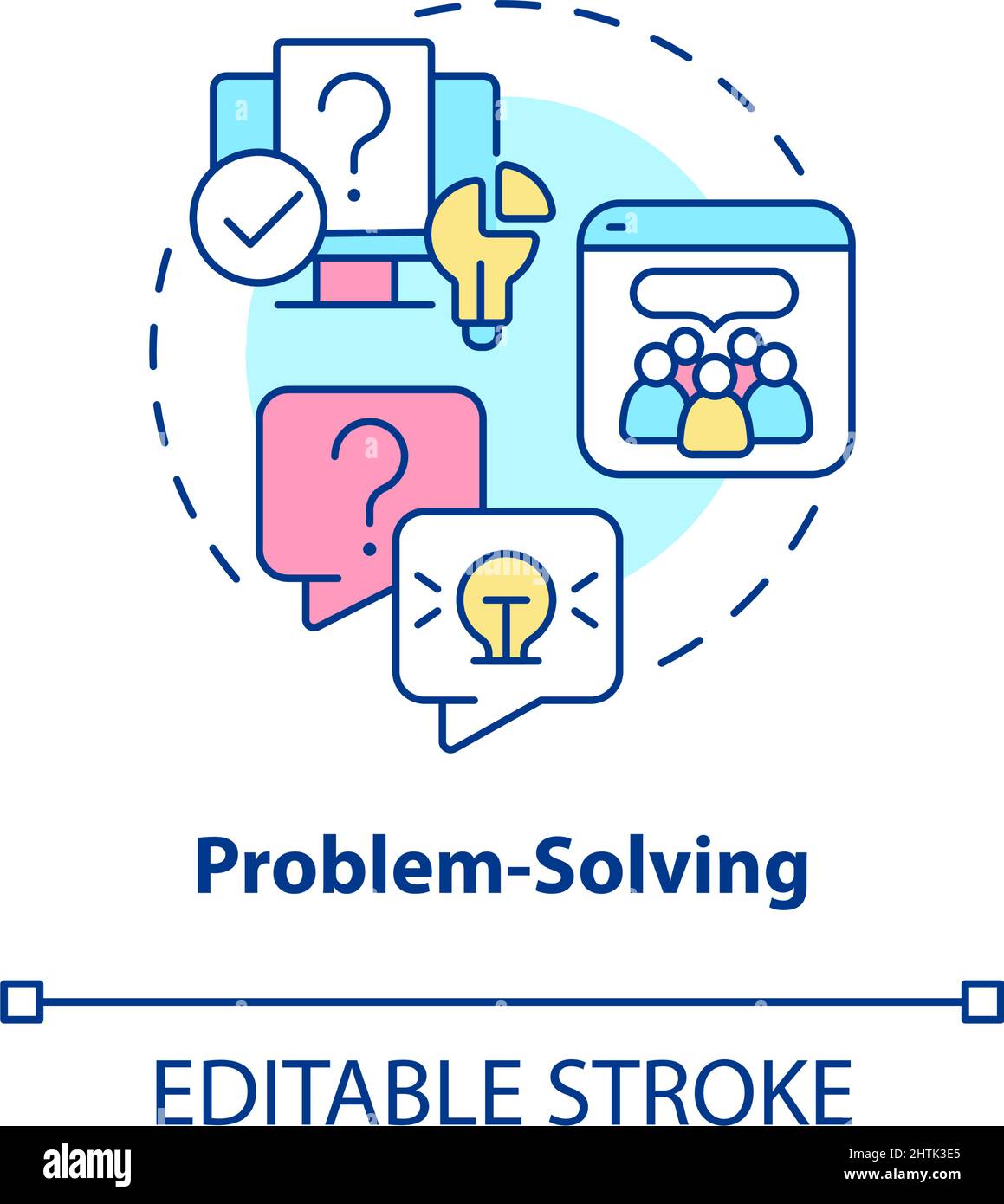 Problem solving concept icon Stock Vector Image & Art - Alamy Problem solving concept icon Stock Vector Image & Art - Alamy
