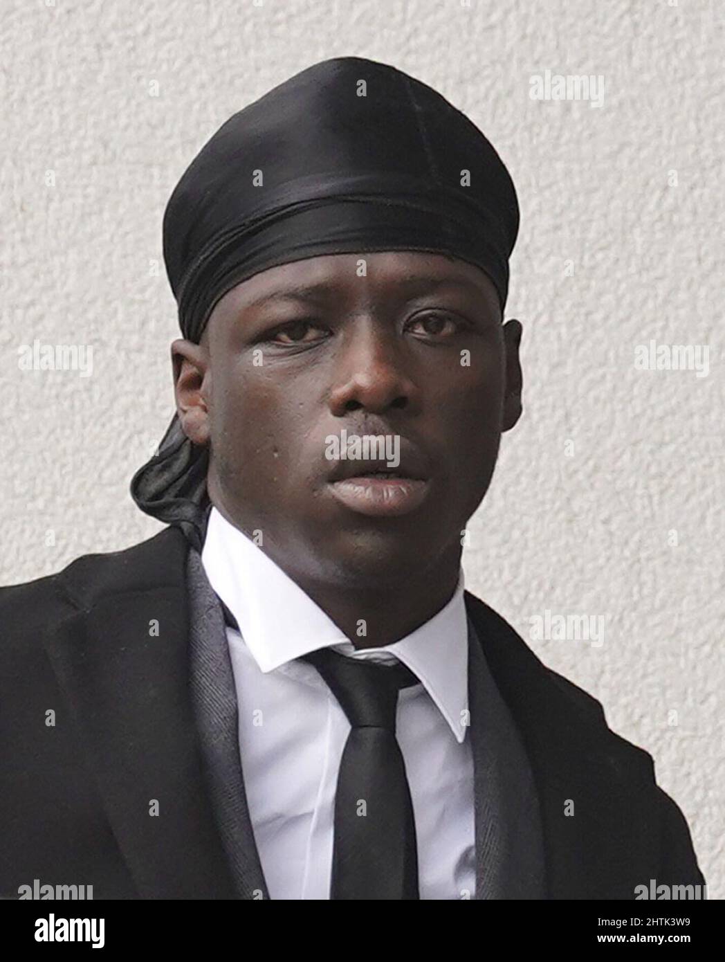 Rapper Pa Salieu arrives at Warwick Crown Court after he was charged ...