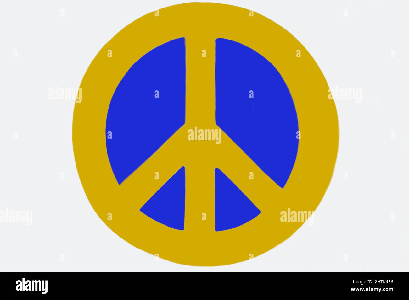 Peace for ukraine sign hi-res stock photography and images - Alamy