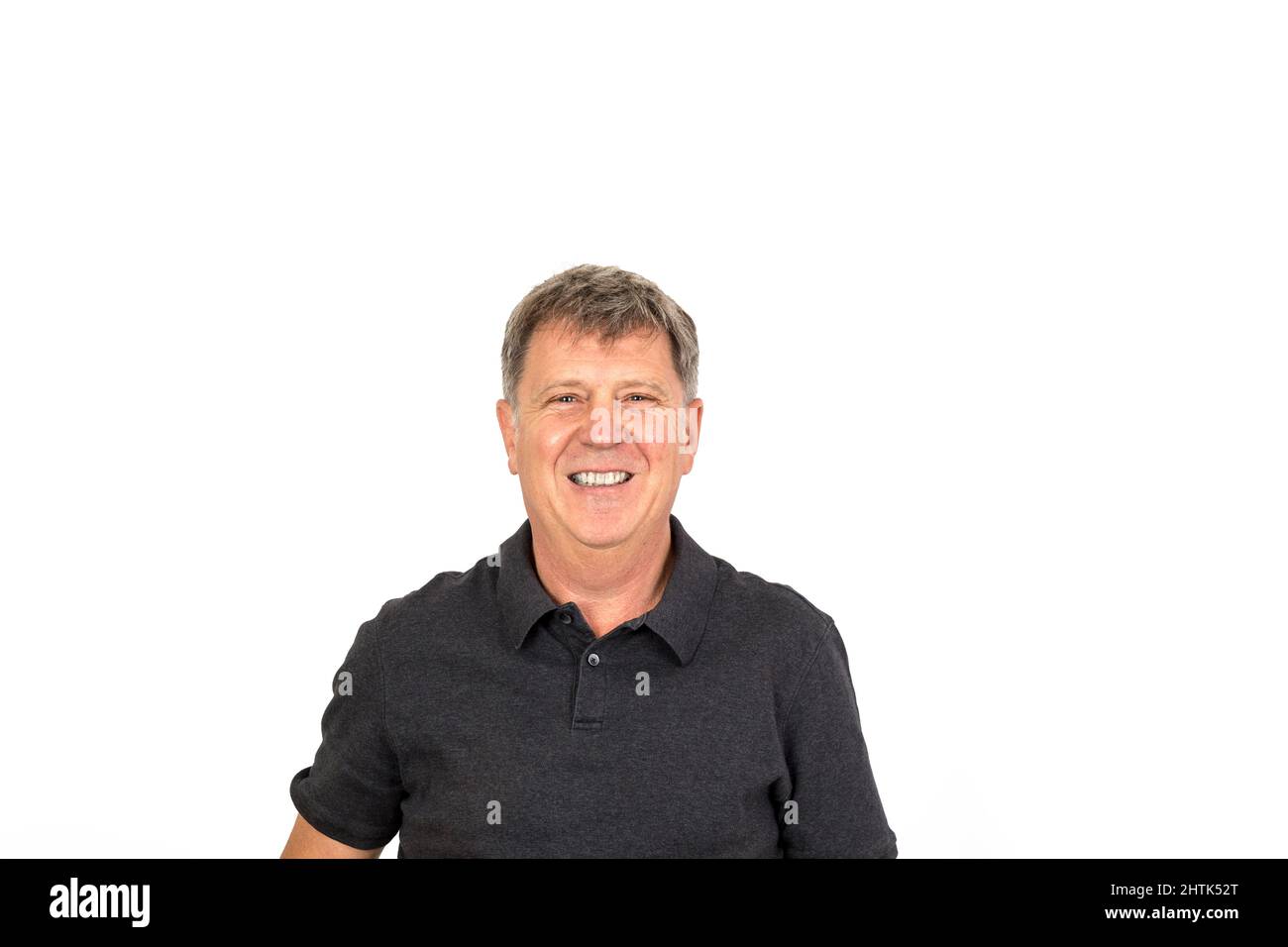 portrait of friendly smiling man Stock Photo - Alamy