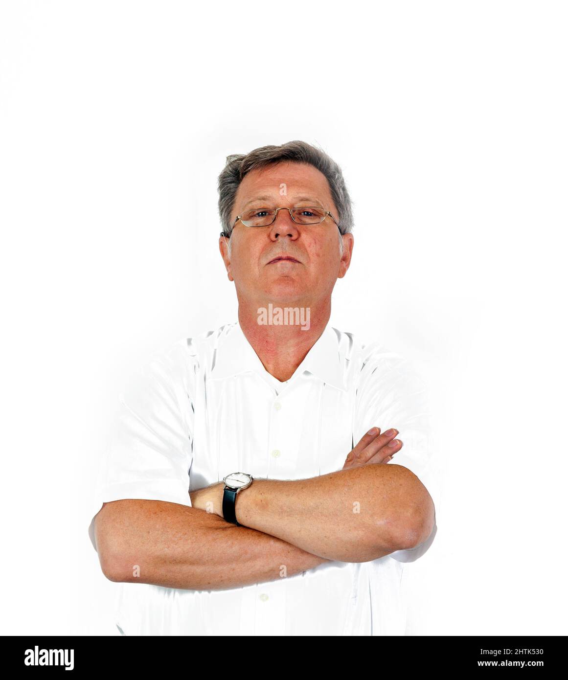 smart business man in white shirt with white background Stock Photo - Alamy