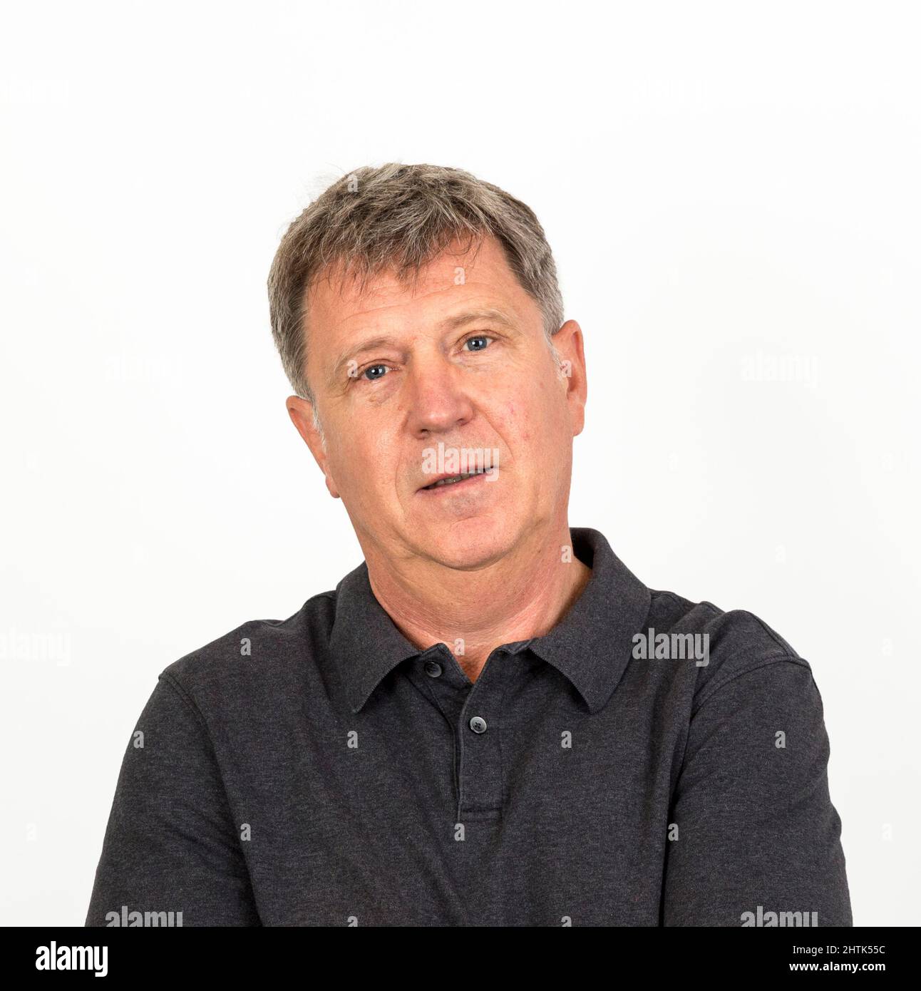 portrait of friendly smiling man Stock Photo - Alamy