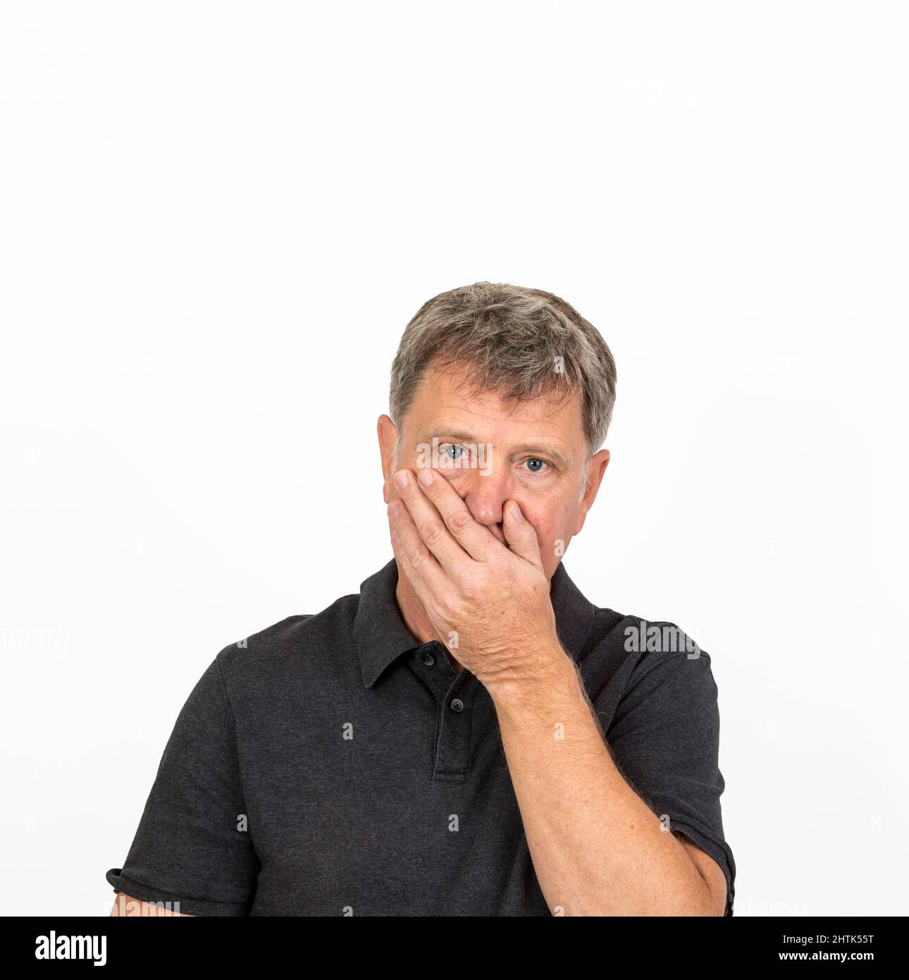 portrait of man in trouble Stock Photo - Alamy