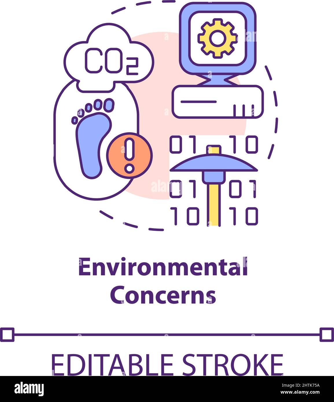 Pollution concerns Stock Vector Images - Alamy