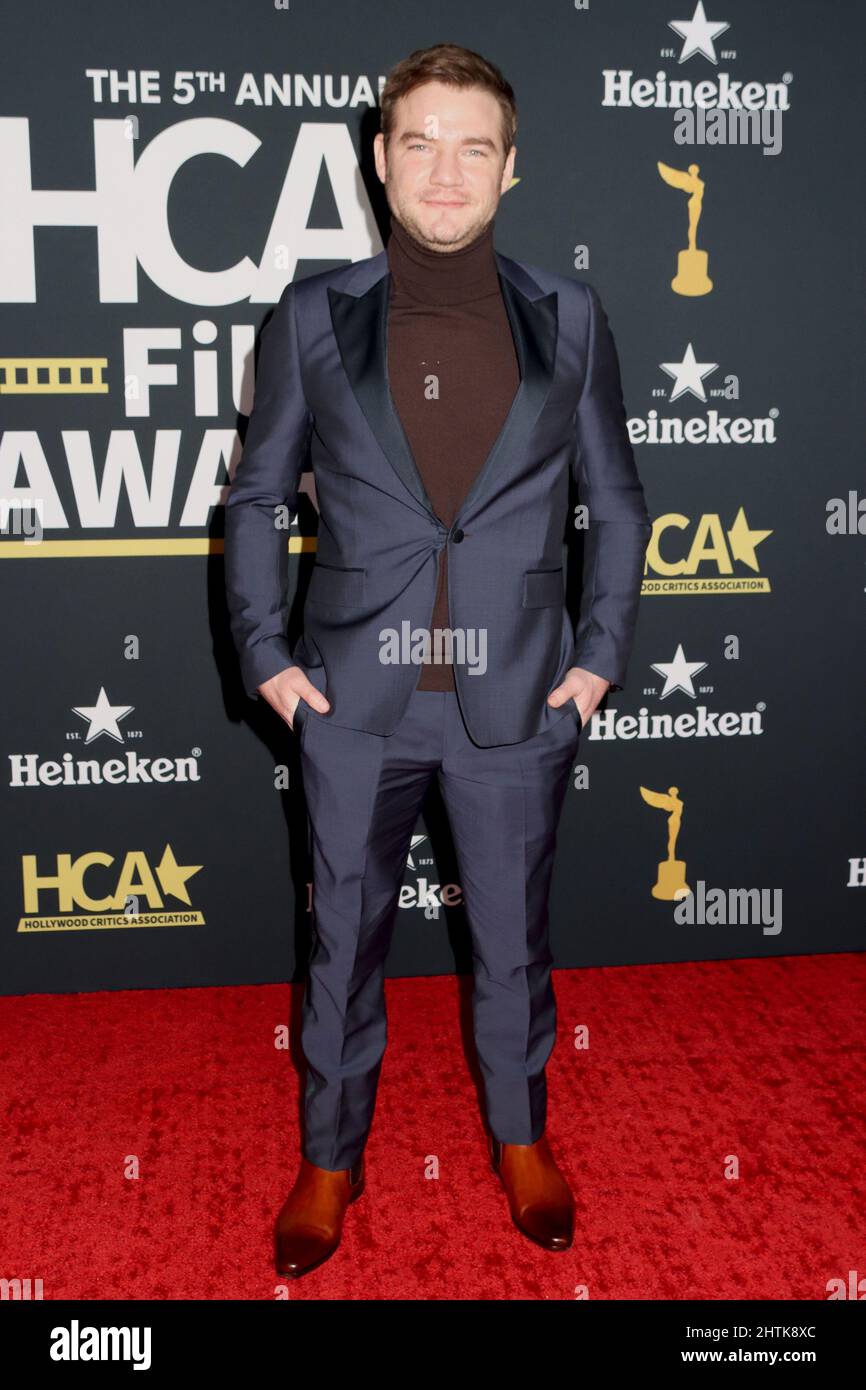 Daniel Durant 02/28/2022 The 5th Annual Hollywood Critics Association ...