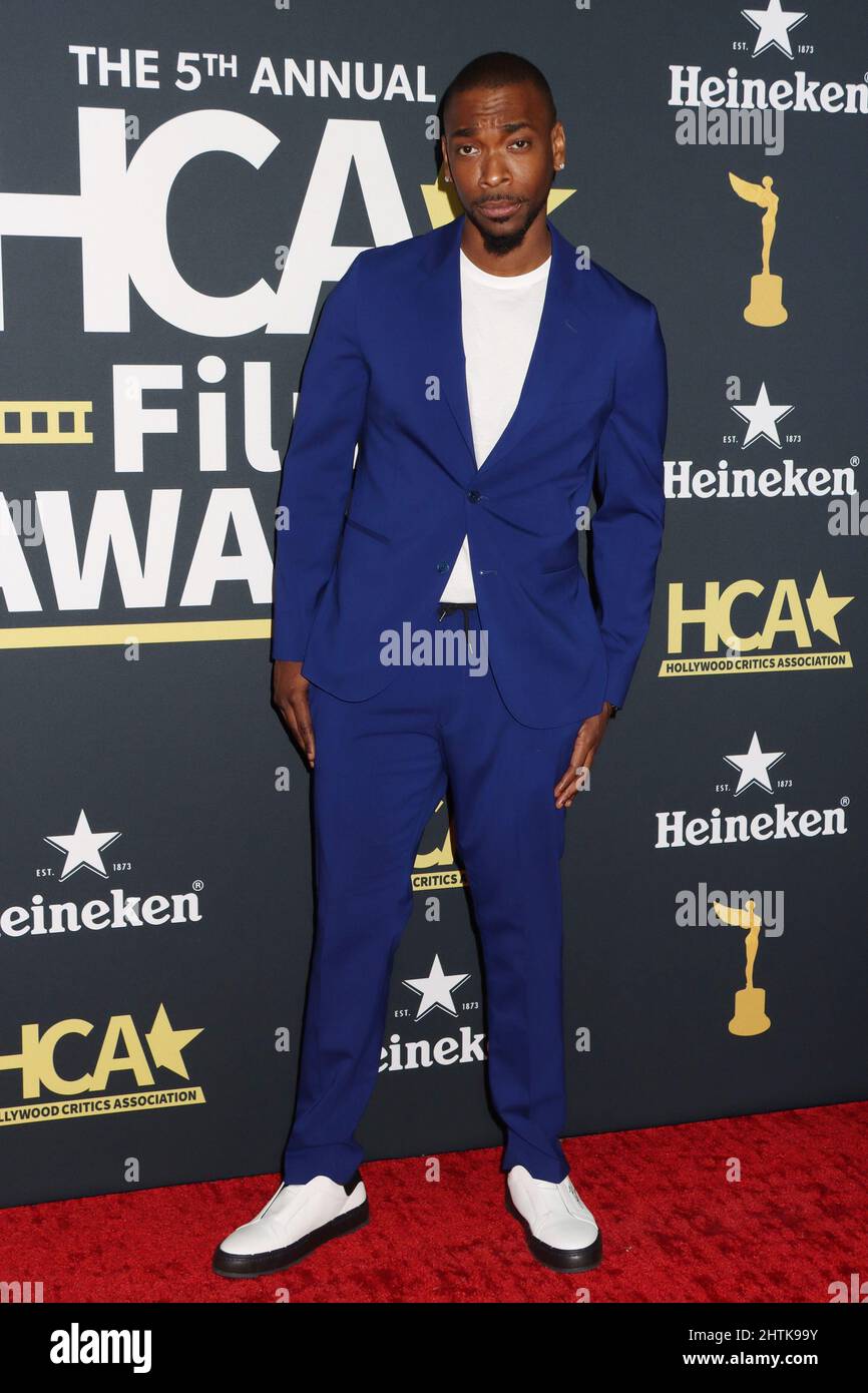 Jay Pharoah 02/28/2022 The 5th Annual Hollywood Critics Association ...