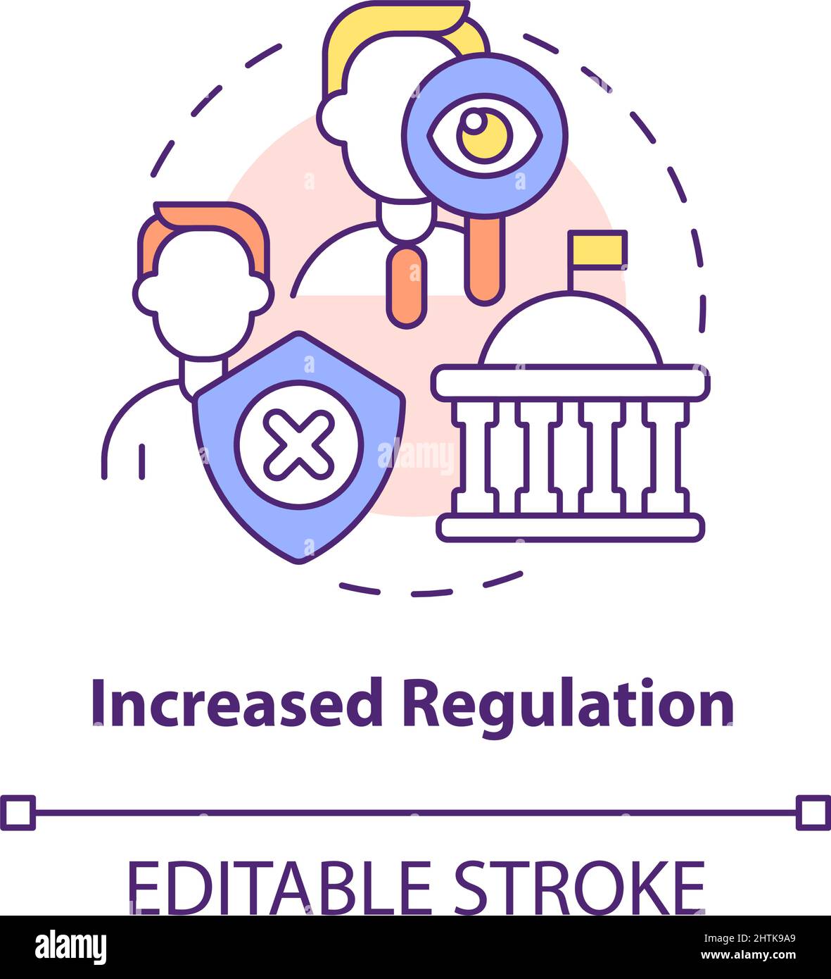 Cryptocurrency regulation Stock Vector Images - Alamy