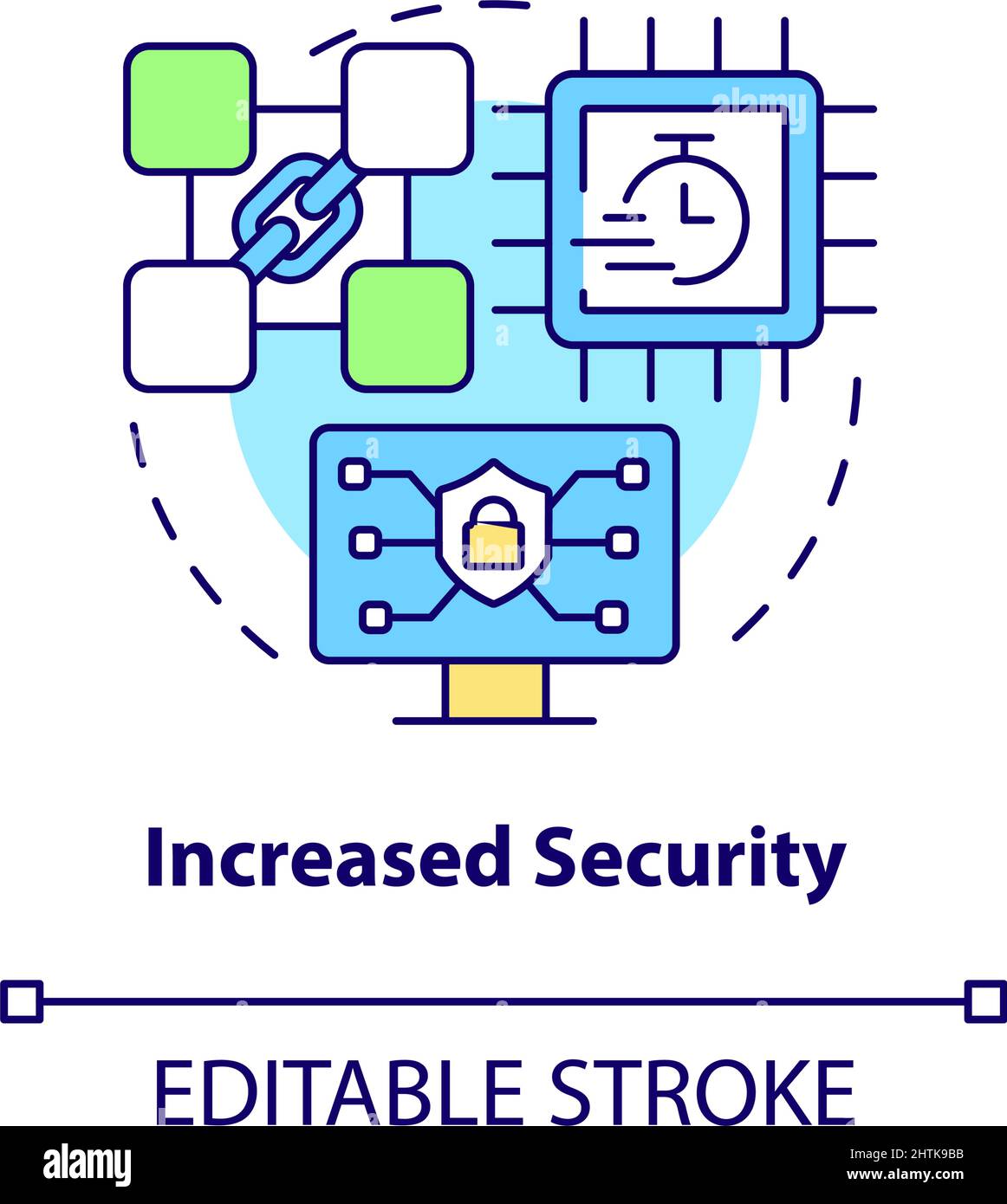 Increase security Stock Vector Images - Alamy