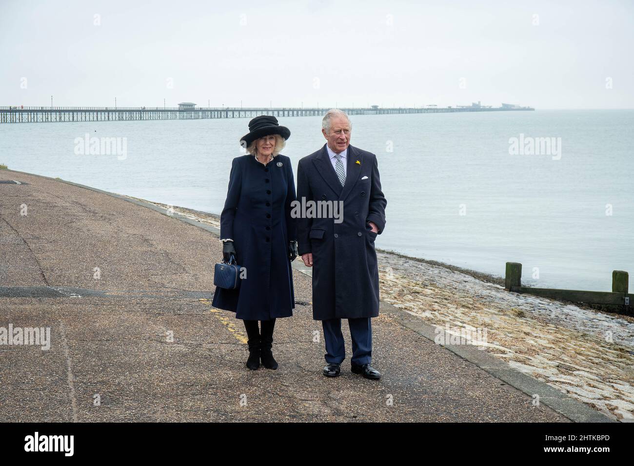 1st March 2022. Prince Charles, The Prince of Wales and Camilla ...
