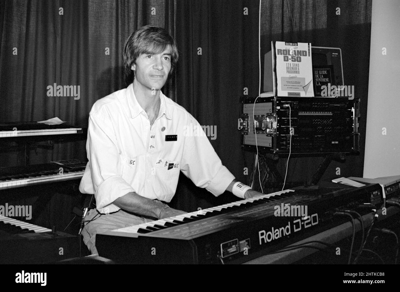 Jean michel jarre paris hi-res stock photography and images - Alamy