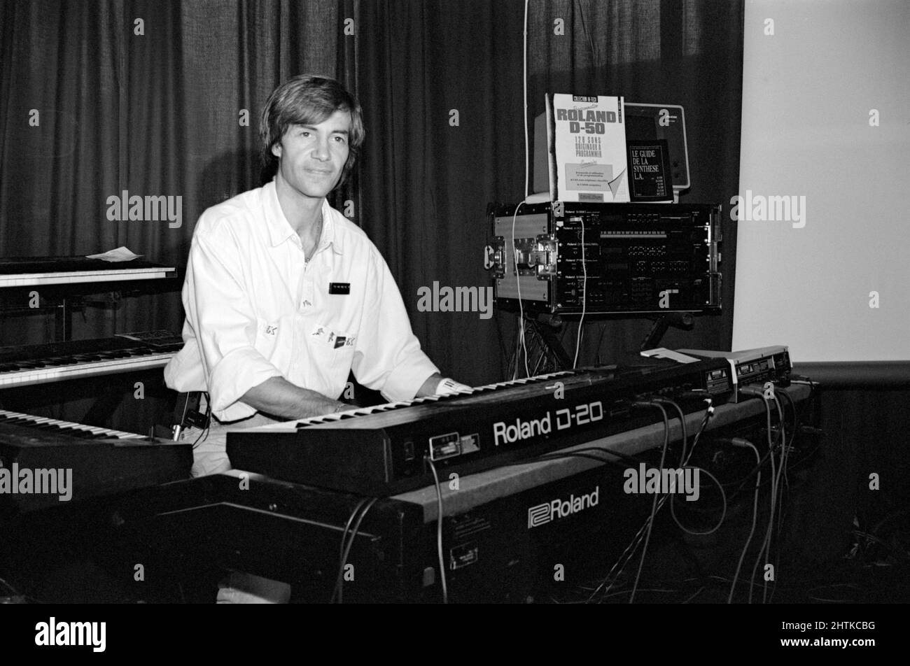 Jean michel jarre paris hi-res stock photography and images - Alamy