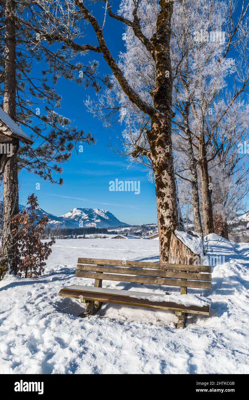 Reit im winkl, snow hi-res stock photography and images - Alamy