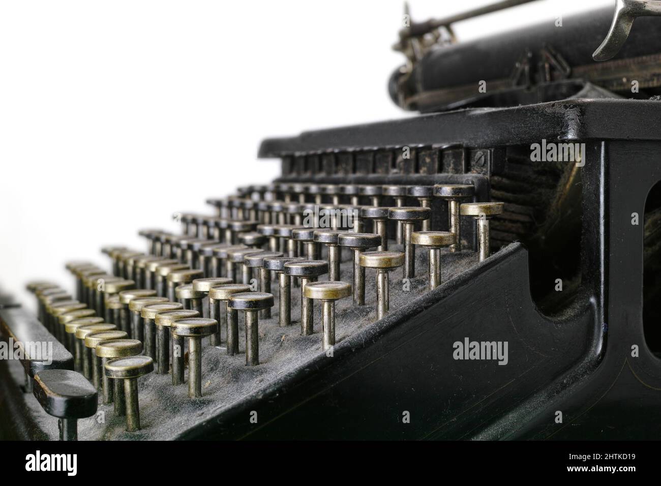 Old typewriter. A very old typewriter Stock Photo - Alamy