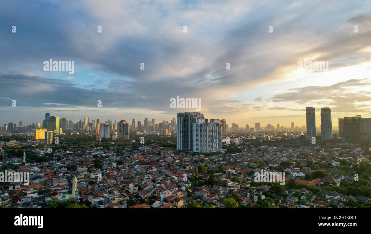 Jakarta sunrise 2 hi-res stock photography and images - Alamy