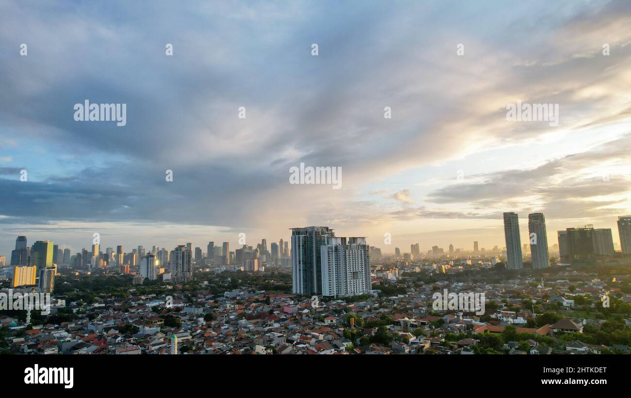 Jakarta sunrise 2 hi-res stock photography and images - Alamy