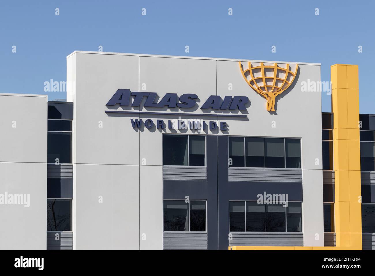 Erlanger - Circa February 2022: Atlas Air Worldwide operations center ...