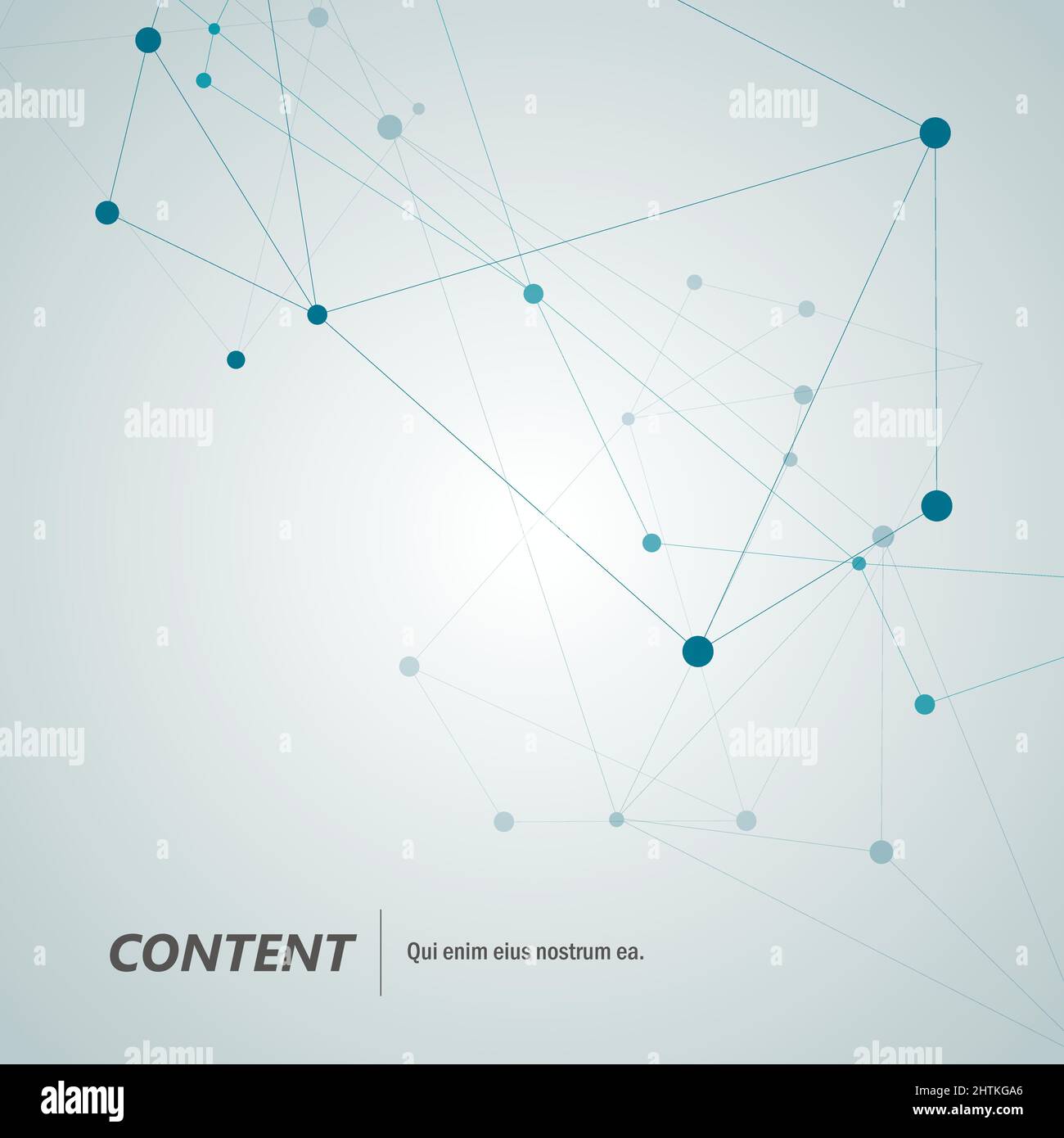 Geometric Abstract Background With Connect Lines And Dots Technology