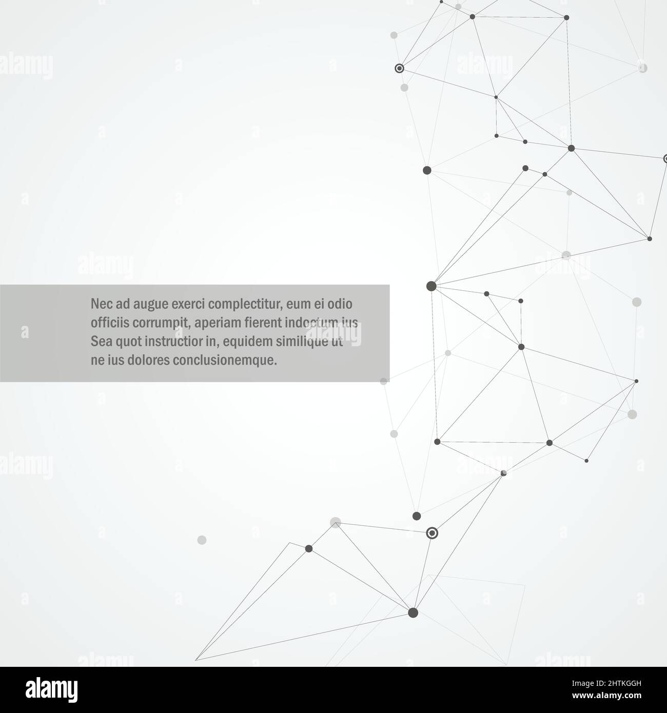 Vector geometric and connection triangles shapes Stock Vector Image ...