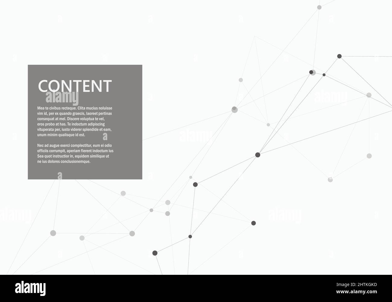 Vector geometric and connection triangles shapes Stock Vector Image ...