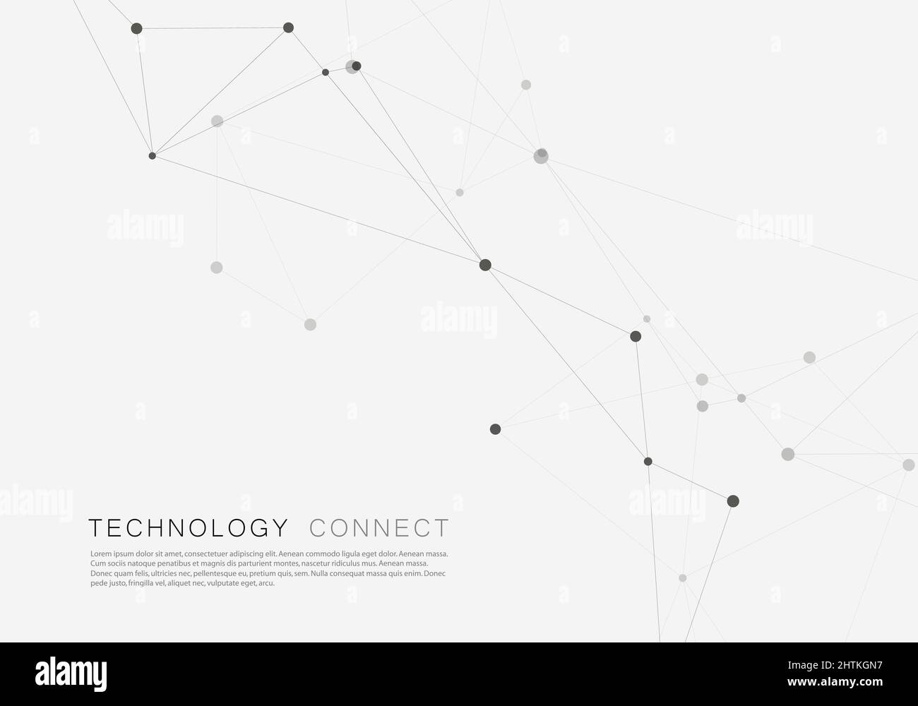 Vector geometric and connection triangles shapes Stock Vector Image ...