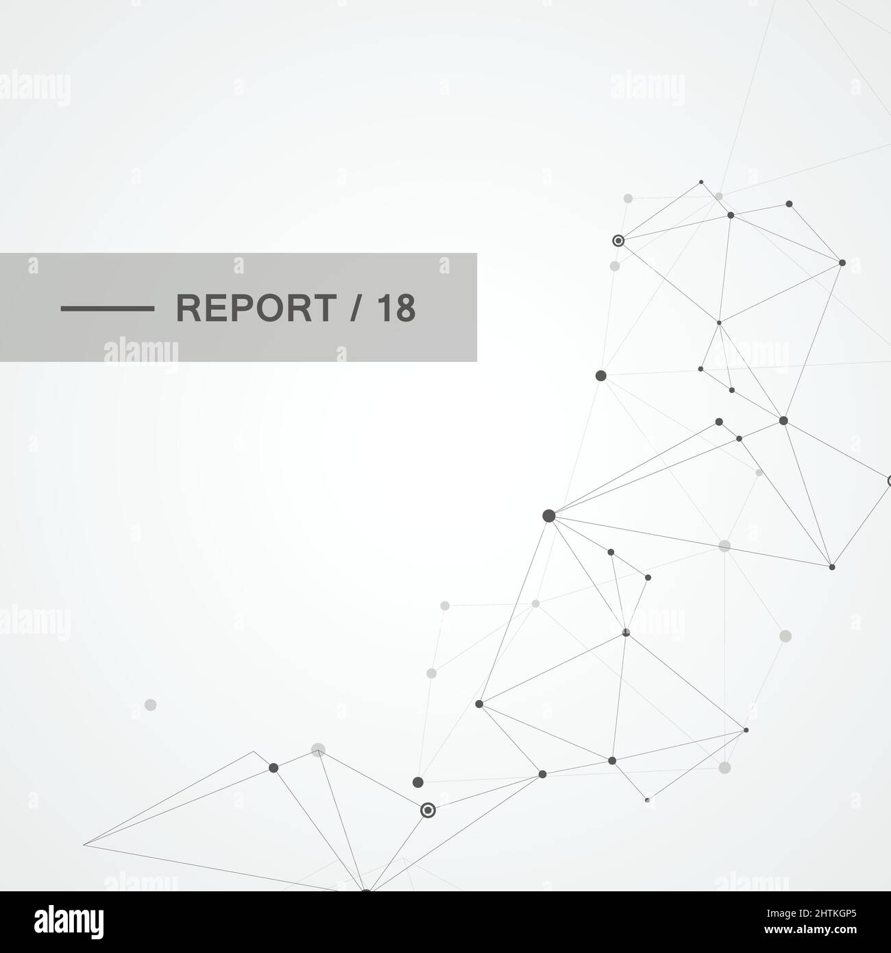 Abstract molecules connect design. Atoms technology structure with ...