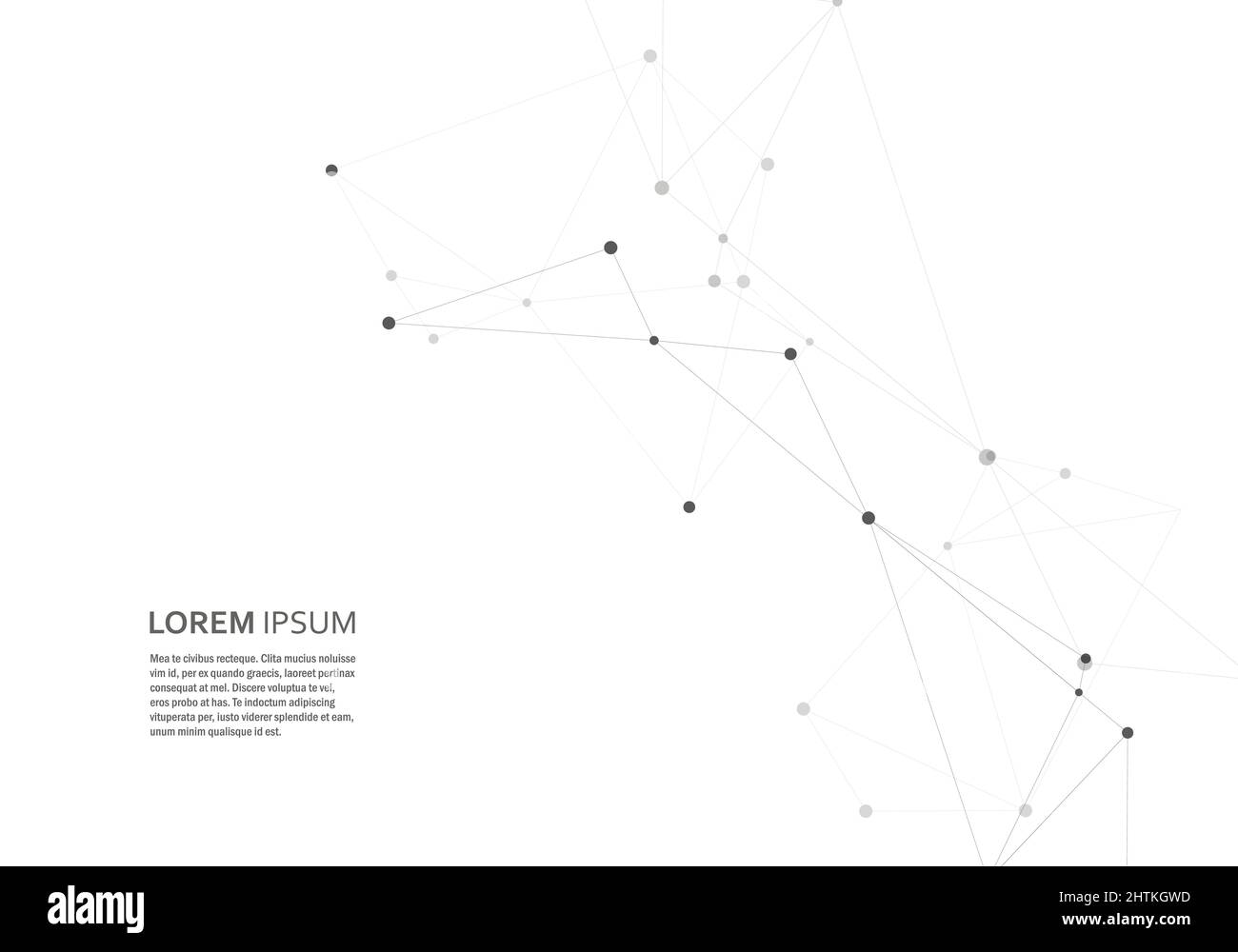 Vector geometric and connection triangles shapes Stock Vector Image ...