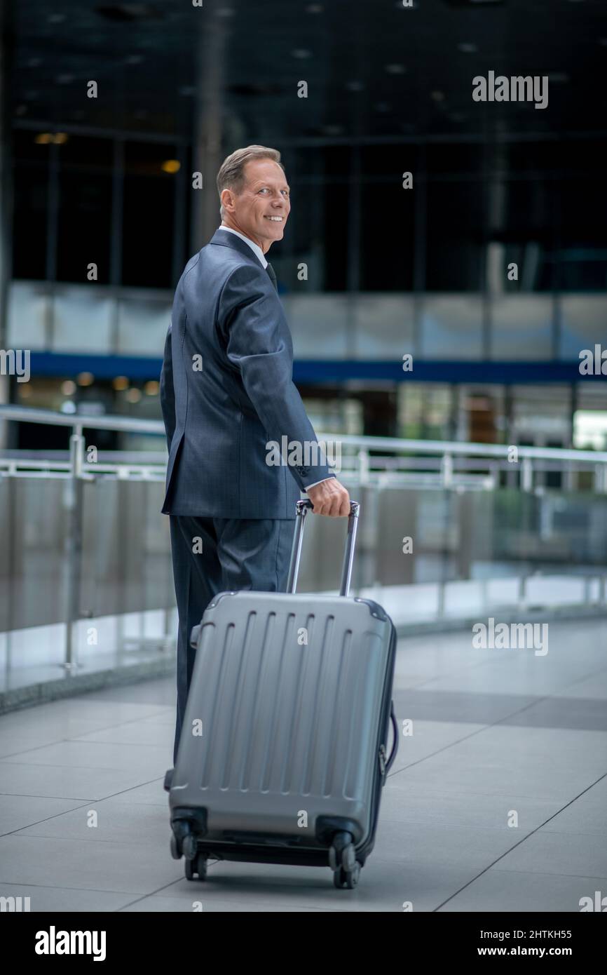 Back turned caucasian man walking hi-res stock photography and images ...
