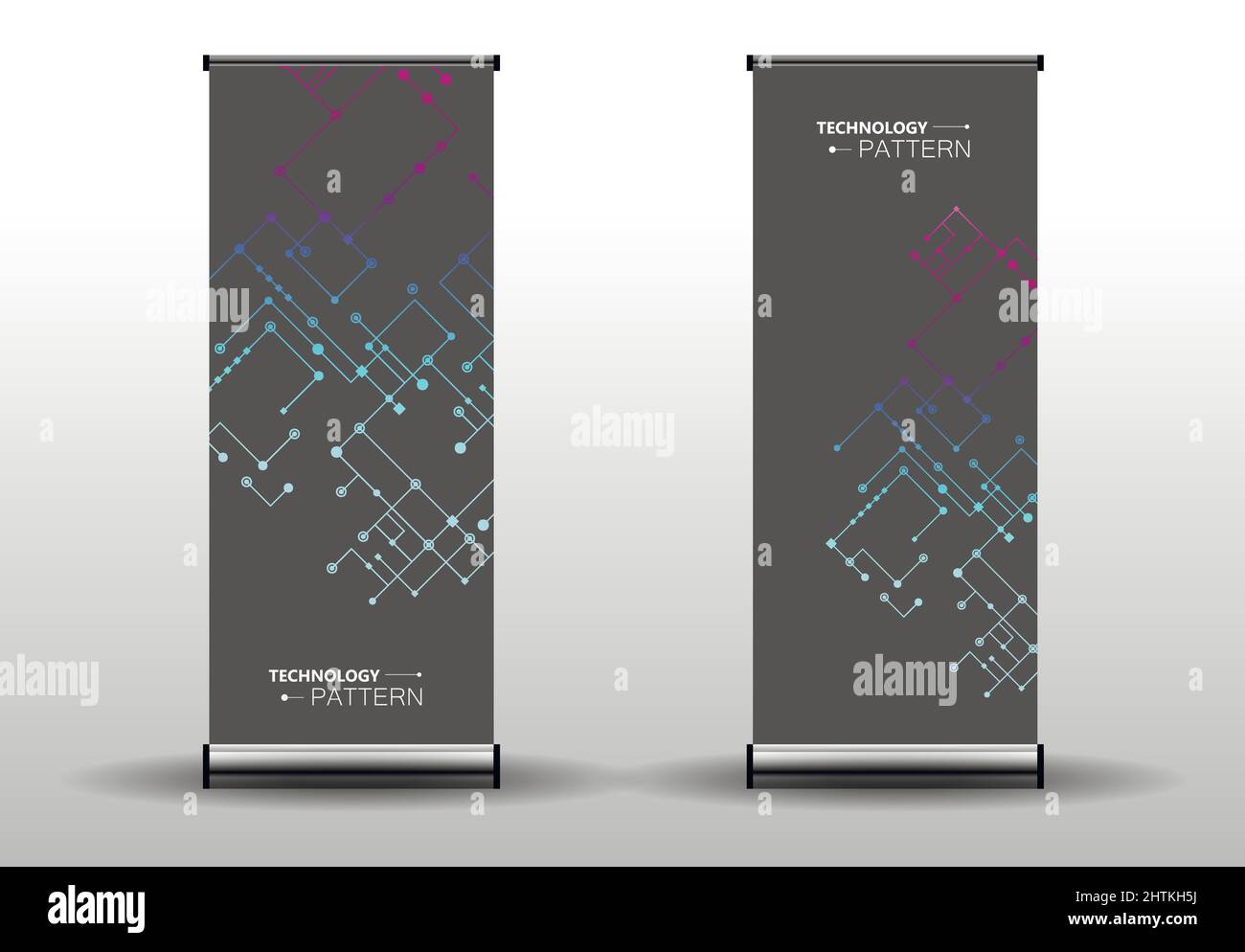 Circuit line background, connected dots and lines. Vector abstract design Stock Vector Image ...