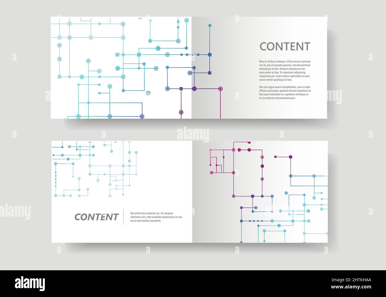 Circuit line background, connected dots and lines. Vector abstract design Stock Vector Image ...