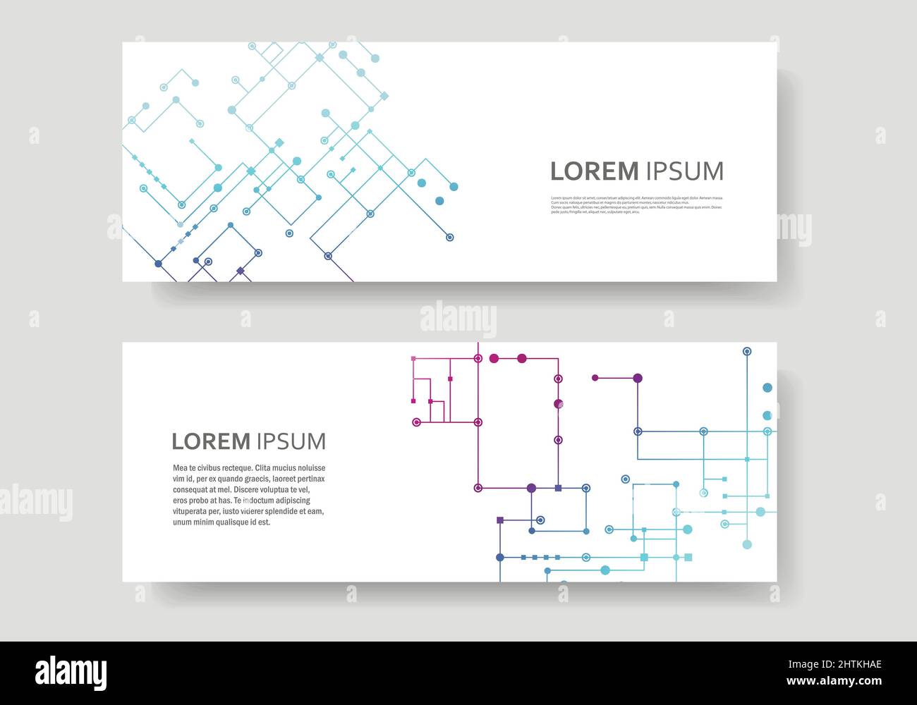 Circuit line background, connected dots and lines. Vector abstract design Stock Vector Image ...