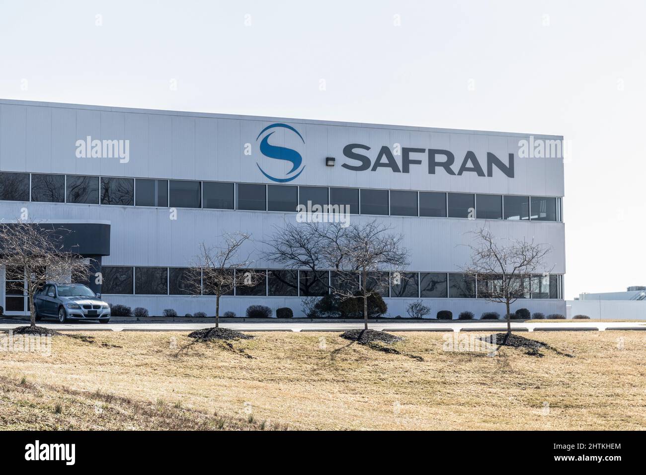 Walton - Circa February 2022: Safran Landing Systems location. Safran ...