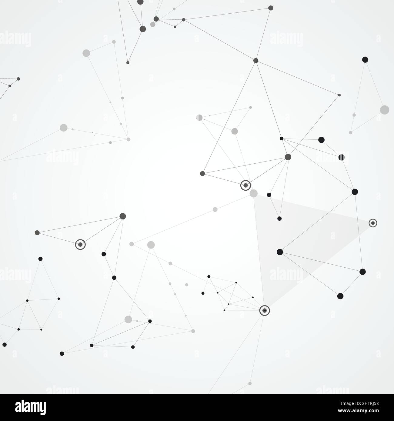 Points connected by straight lines into simple creative forms Stock ...