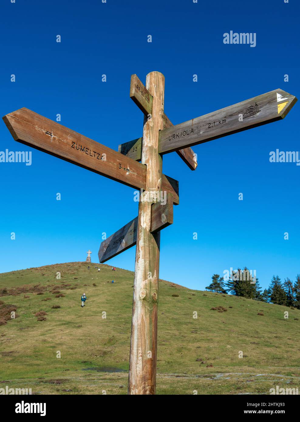 Urkiola Natural Park located in the southeastern corner of Biscay and ...