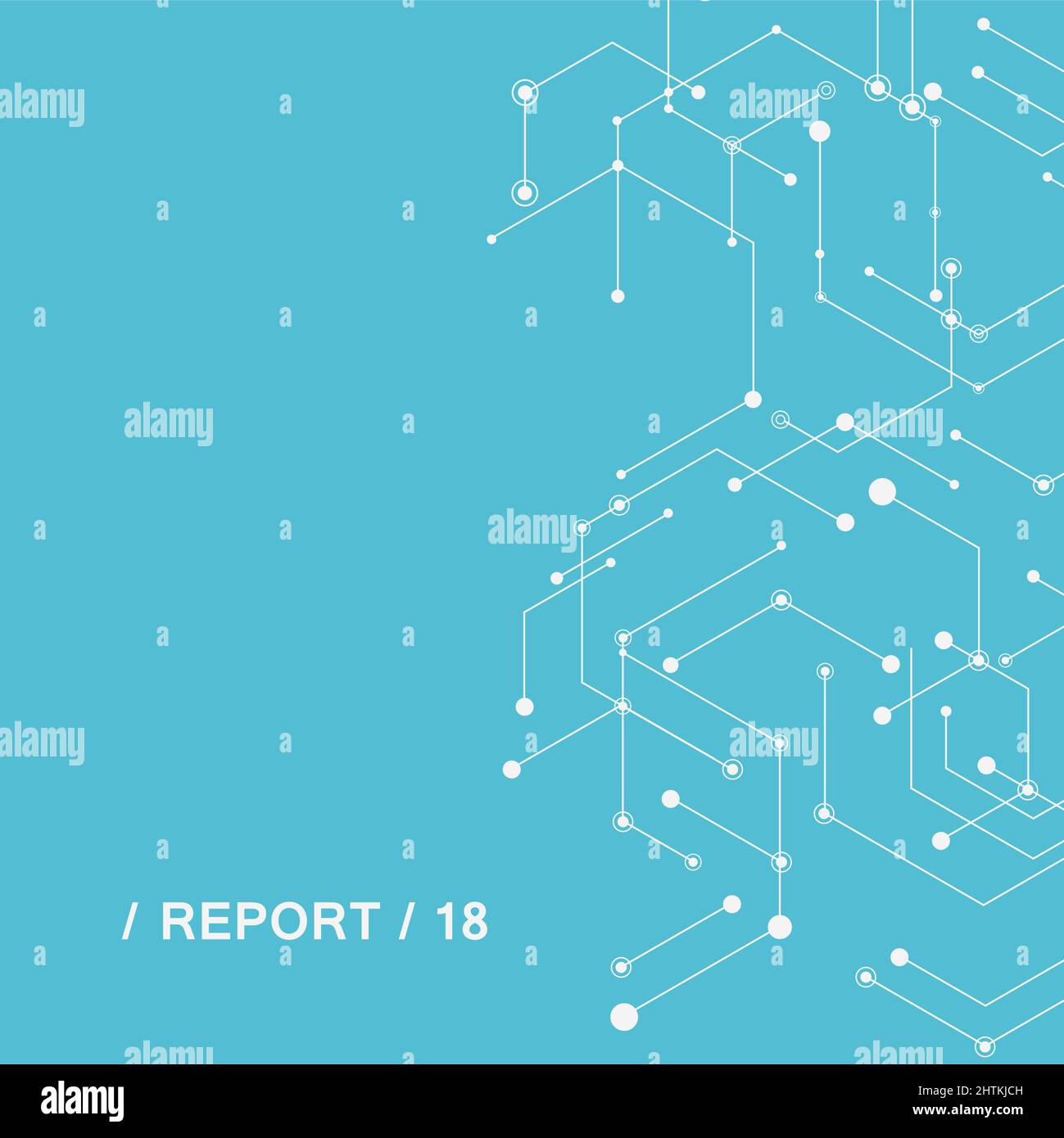 Abstract Line Pattern Hexagon. Creative technology design Stock Vector ...