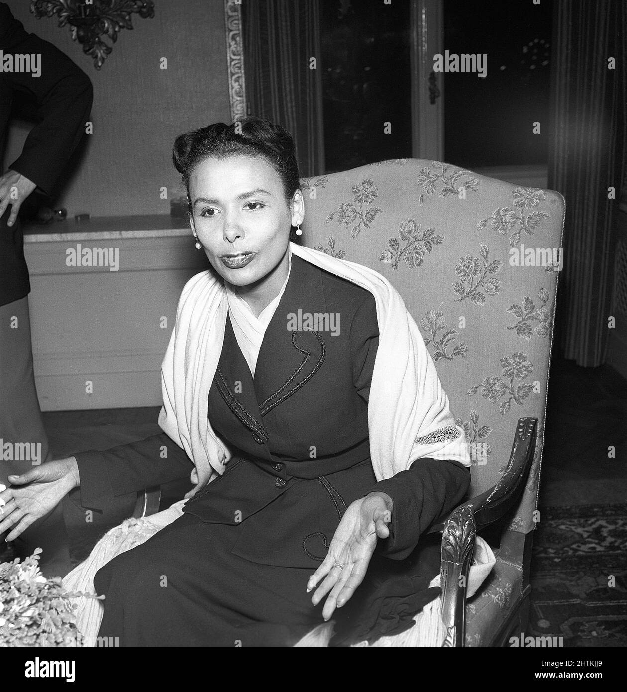 Lena Horne. American singer and actress, 1917-2010. Pictured when ...