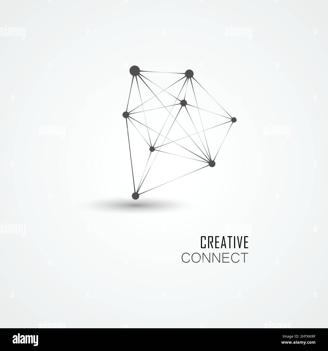 Random lines grid mesh Stock Vector Images - Alamy