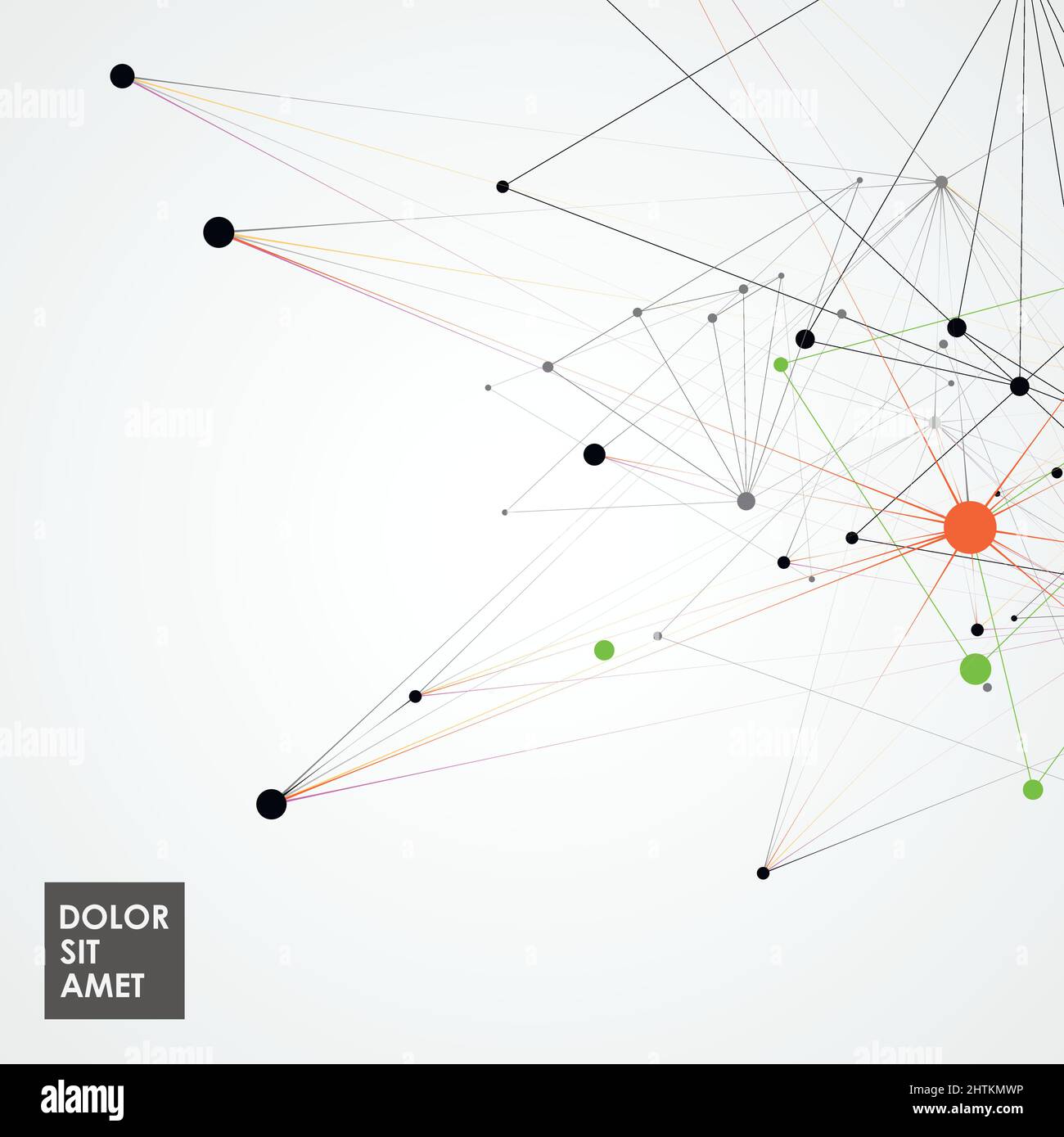 Abstract Molecular Network Pattern Stock Vector Image And Art Alamy
