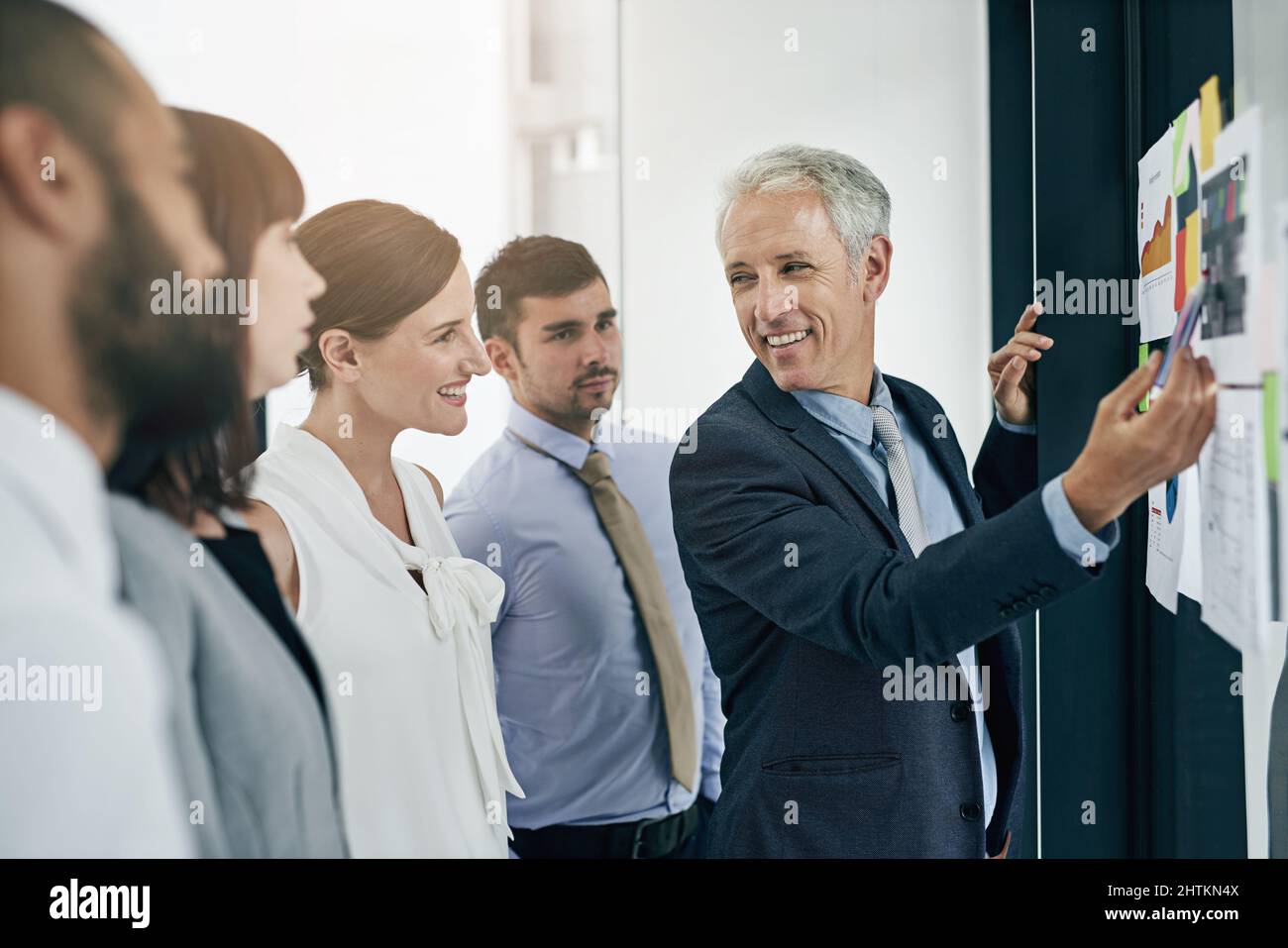 Business presentation mature man hi-res stock photography and images ...