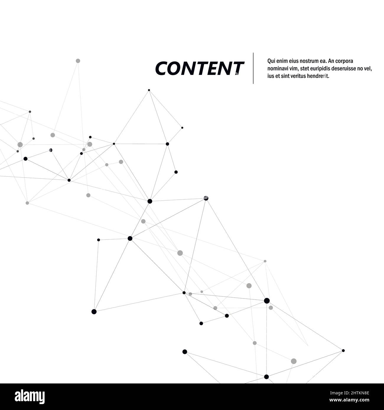 Geometric network abstract background Stock Vector Image & Art - Alamy