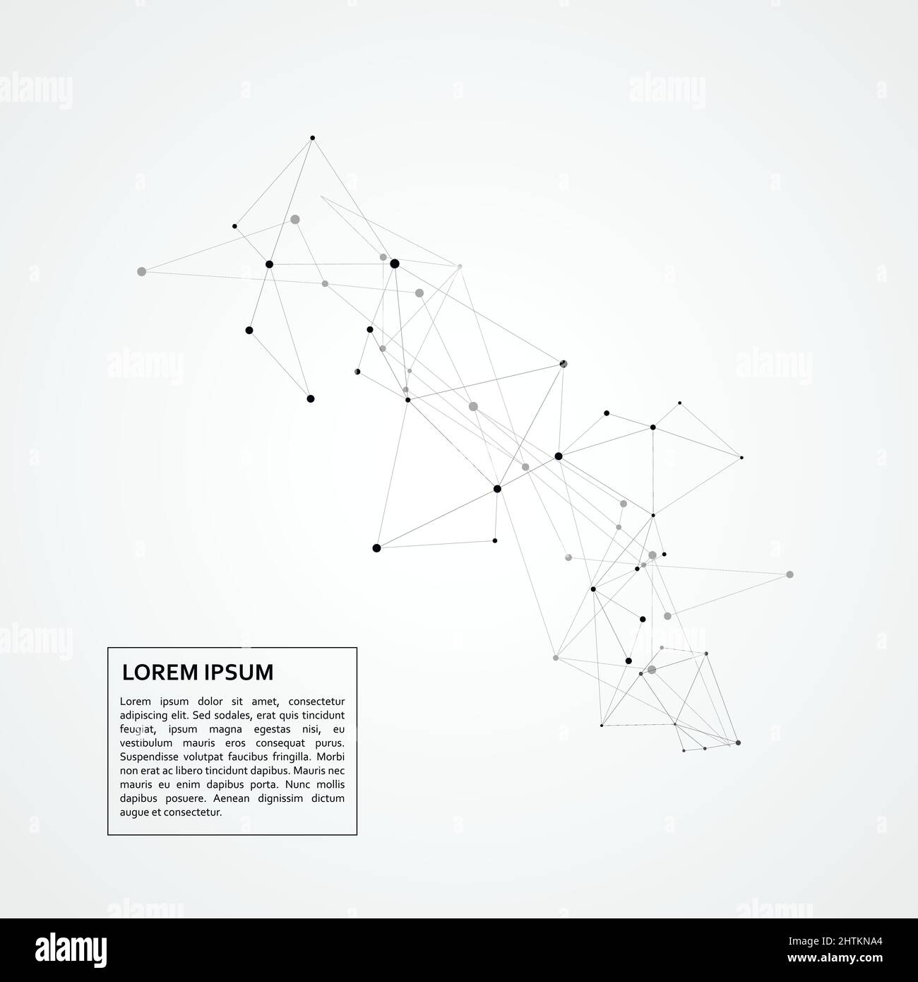 Geometric network abstract background Stock Vector Image & Art - Alamy