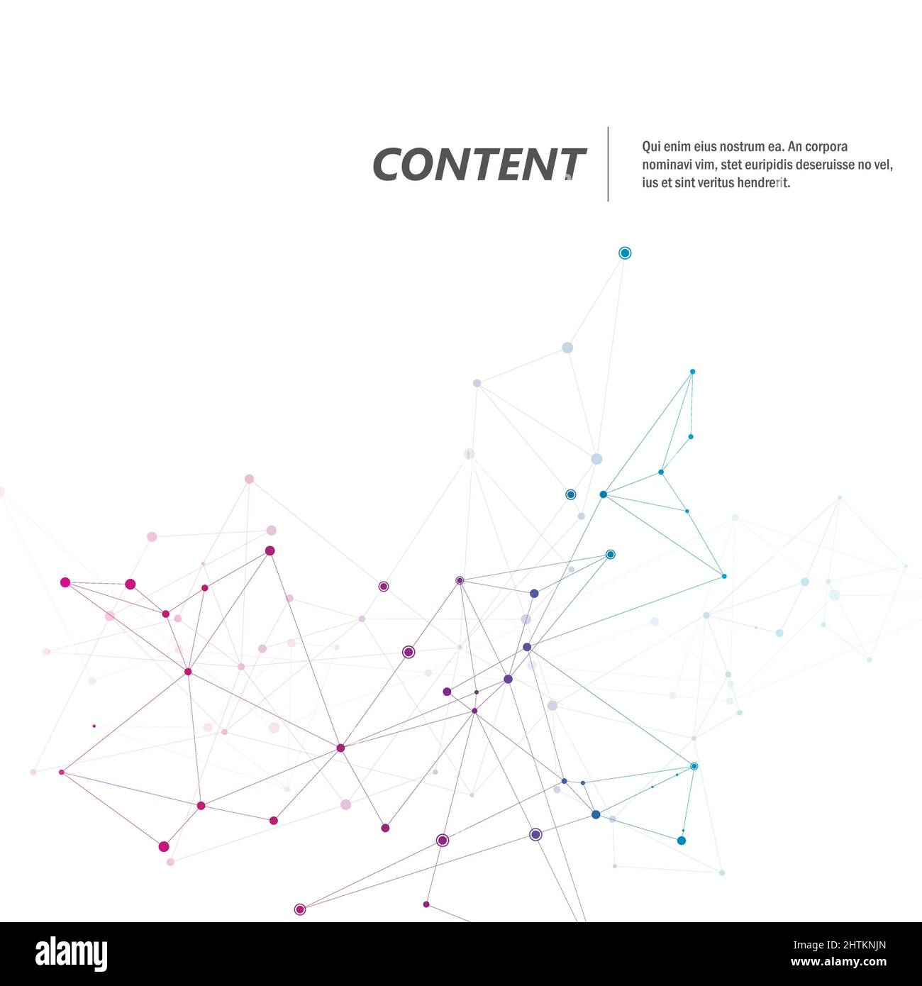 Polygonal circle global line Cut Out Stock Images & Pictures - Alamy