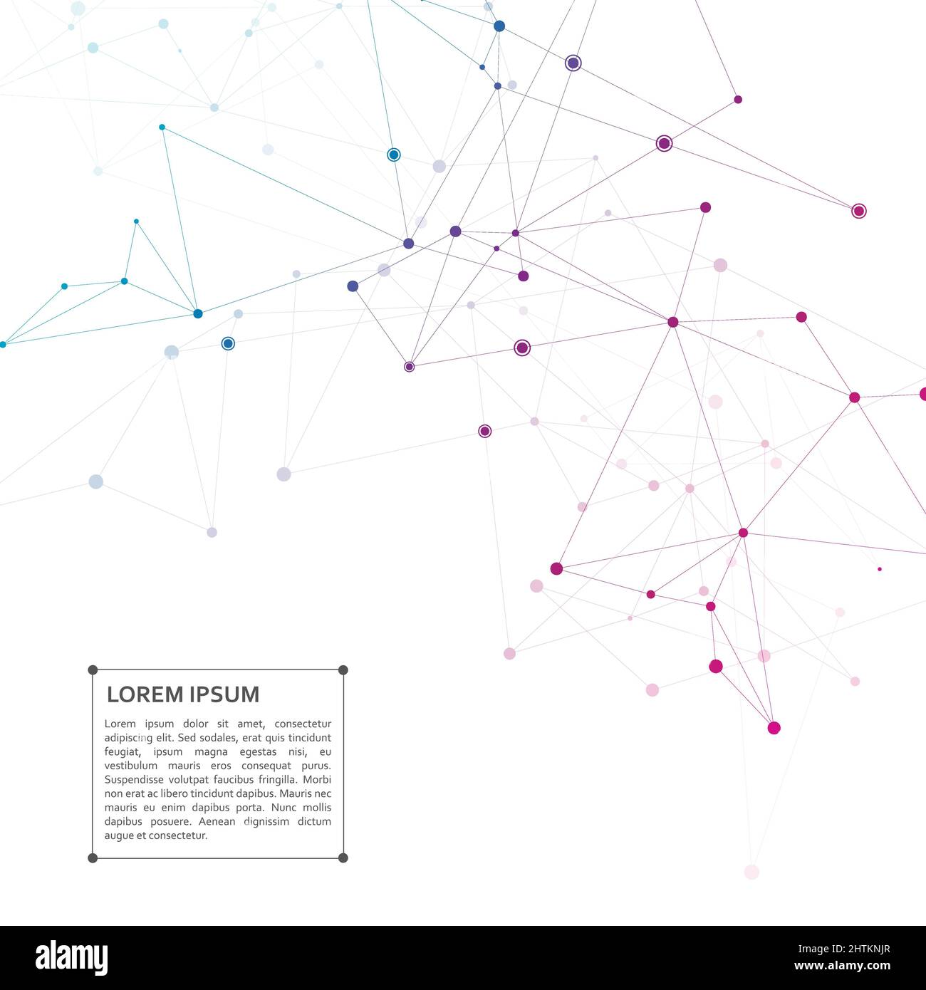 Polygonal background with connect dots and lines Stock Vector Image & Art - Alamy
