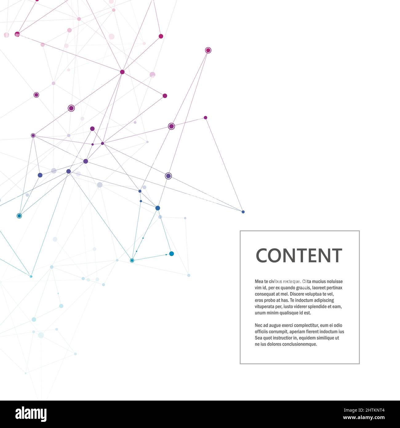 Polygonal Background With Connect Dots And Lines Stock Vector Image And Art Alamy