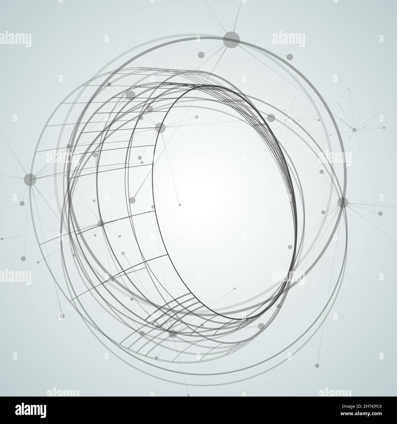 Abstract orbit circles hi-res stock photography and images - Alamy